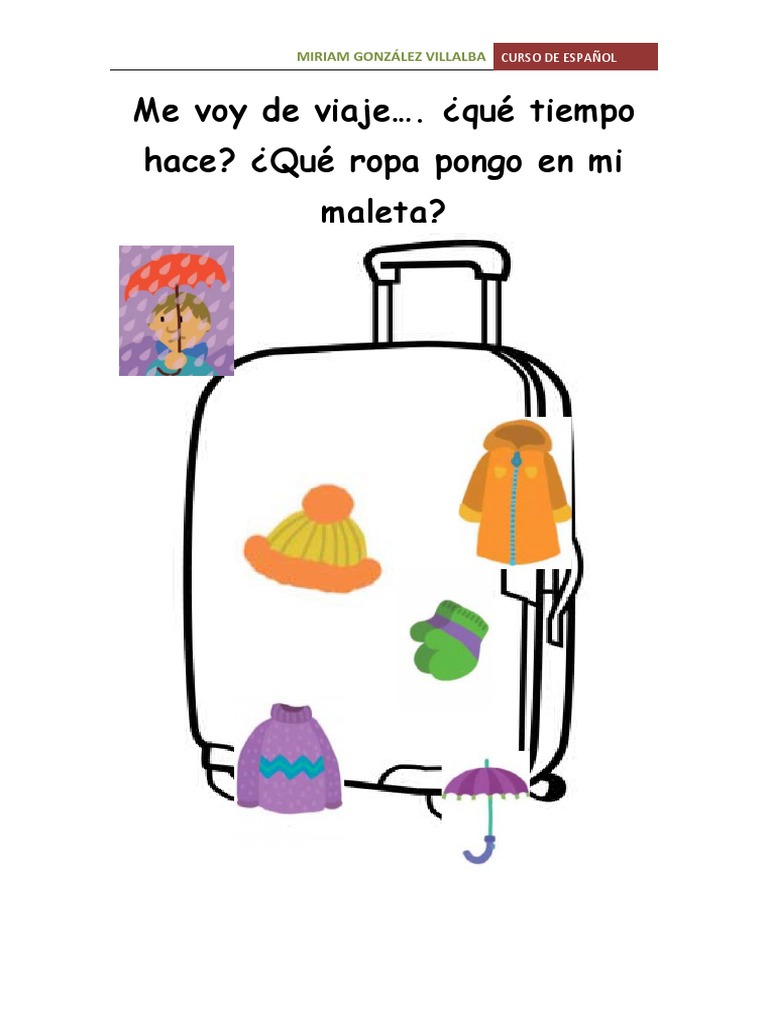 Actividad de Maleta - Profesor - VI | PDF