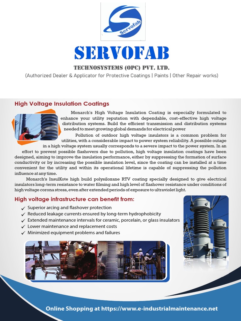 High Voltage Insulation Coatings. | PDF | Insulator (Electricity ...