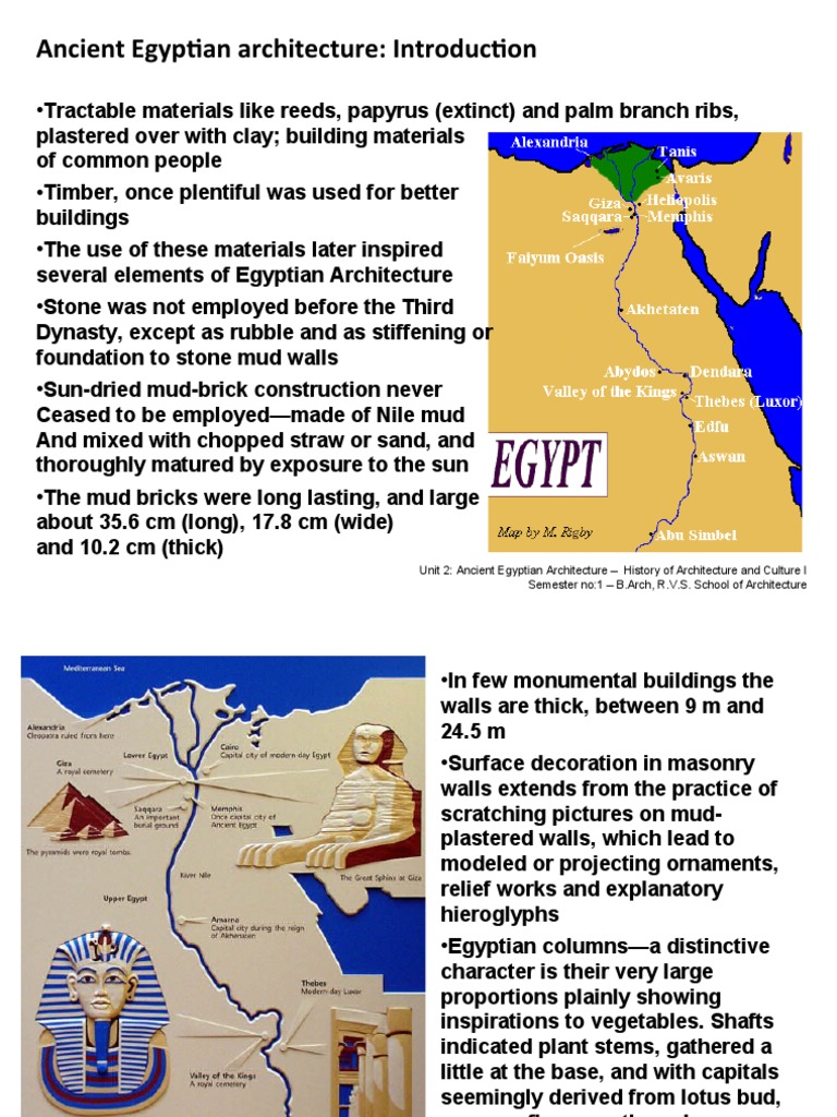 Ancient Egyptian Architecture: Introduction | PDF | Ancient Egypt ...