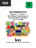 MATH Grade 4 Quarter 1 Module 1 FINAL | PDF | Learning | Numbers