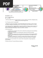 Composition of School GAD Focal Point System GFPS Template | PDF