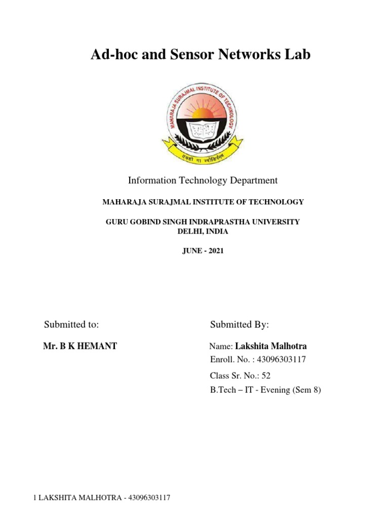 52 Lakshita Malhotra ASNFile | PDF | Routing | Wireless Ad Hoc Network 52 Lakshita Malhotra ASNFile | PDF | Routing | Wireless Ad Hoc Network