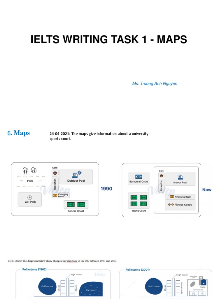 II. Writing Task 1 MAPS 1 Vocab Structure 16.06.2021 | PDF | Buildings ...