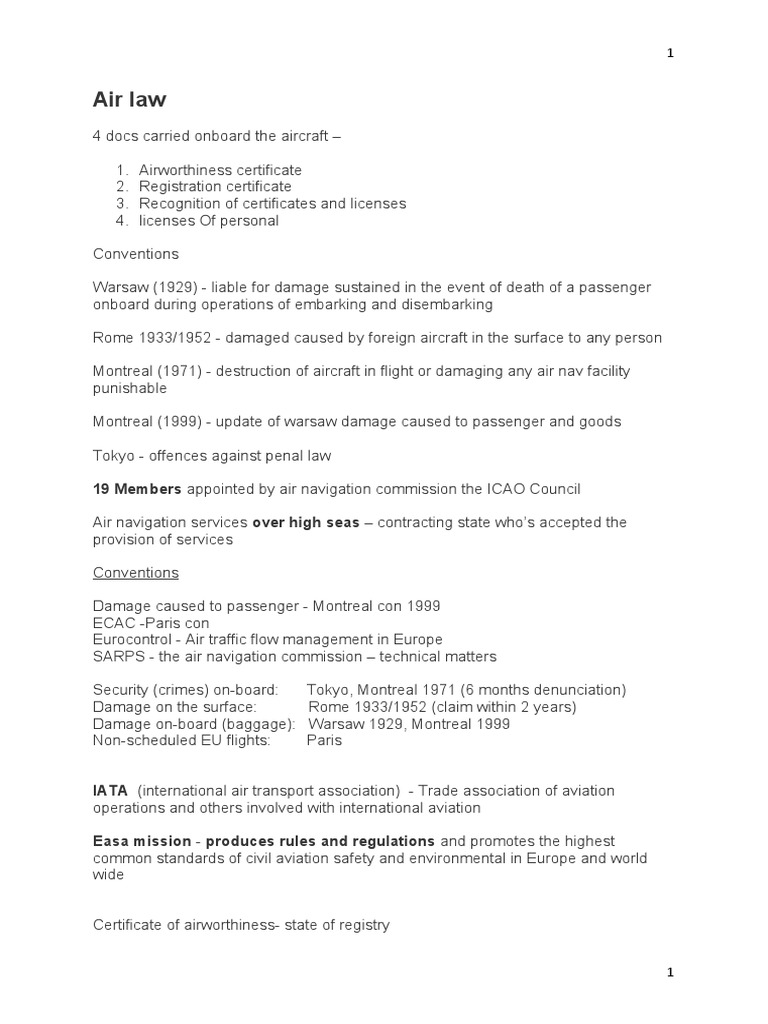 Air Law: 19 Members Appointed by Air Navigation Commission The ICAO ...