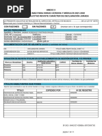 Formulario LA 01 | PDF