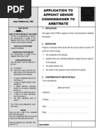 Request for CCMA Arbitration Form 7.13 | PDF | Justice | Crime & Violence