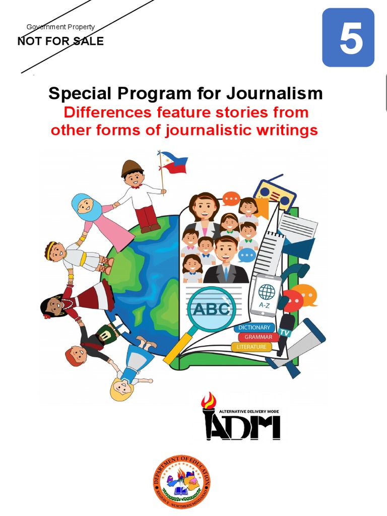 Special Program For Journalism: Differences Feature Stories From Other ...