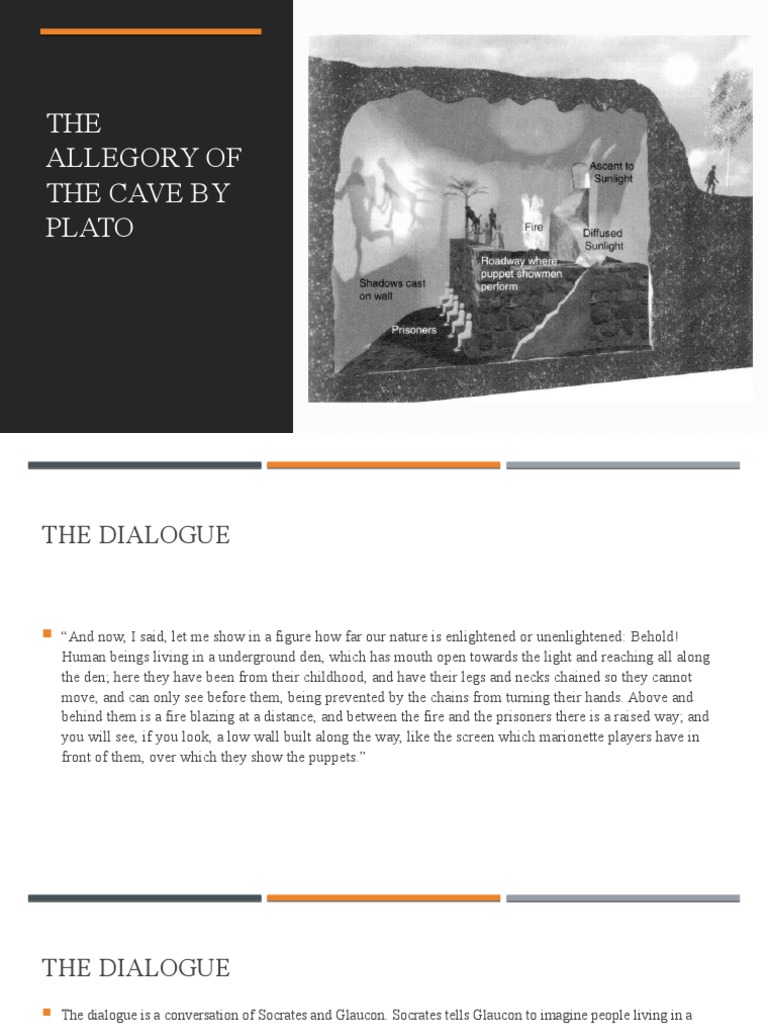 The Allegory of The Cave by Plato (Activity #1) | PDF