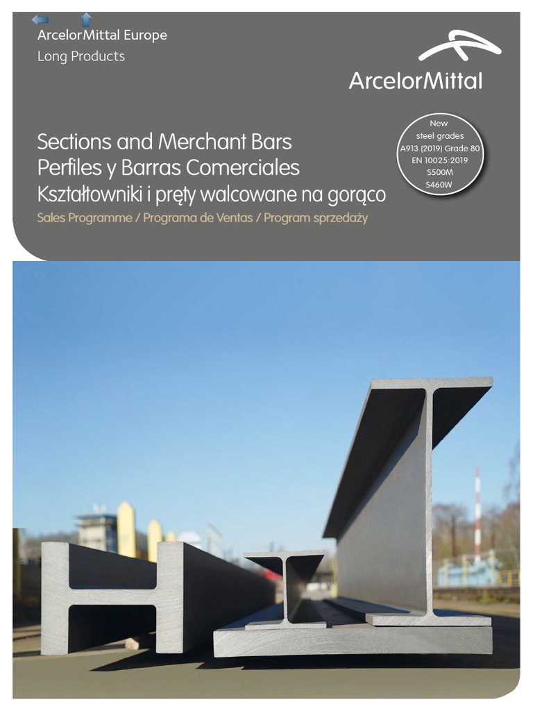 Sections MB ArcelorMittal en ES PL | PDF | Procesos industriales | Química