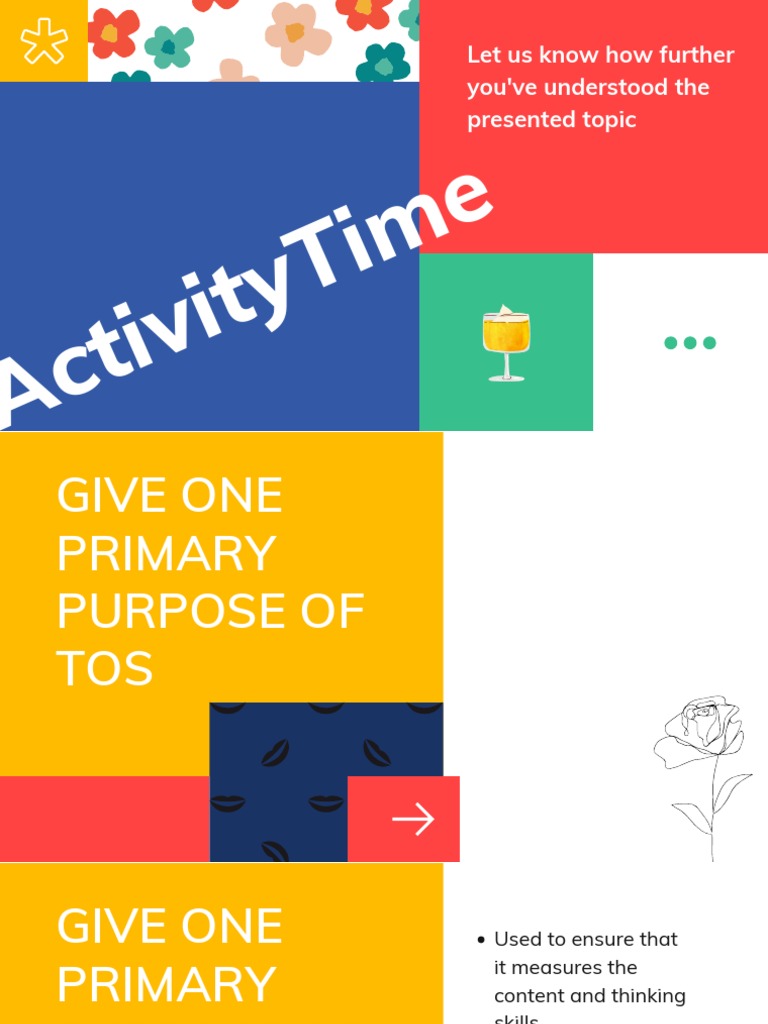 TOS Activity | PDF