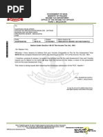 Adjournment Letter | PDF