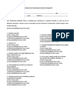Escala de Somnolencia de Epworth | PDF