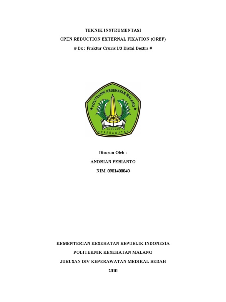 Teknik Instrumentasi OREF OK 10 | PDF