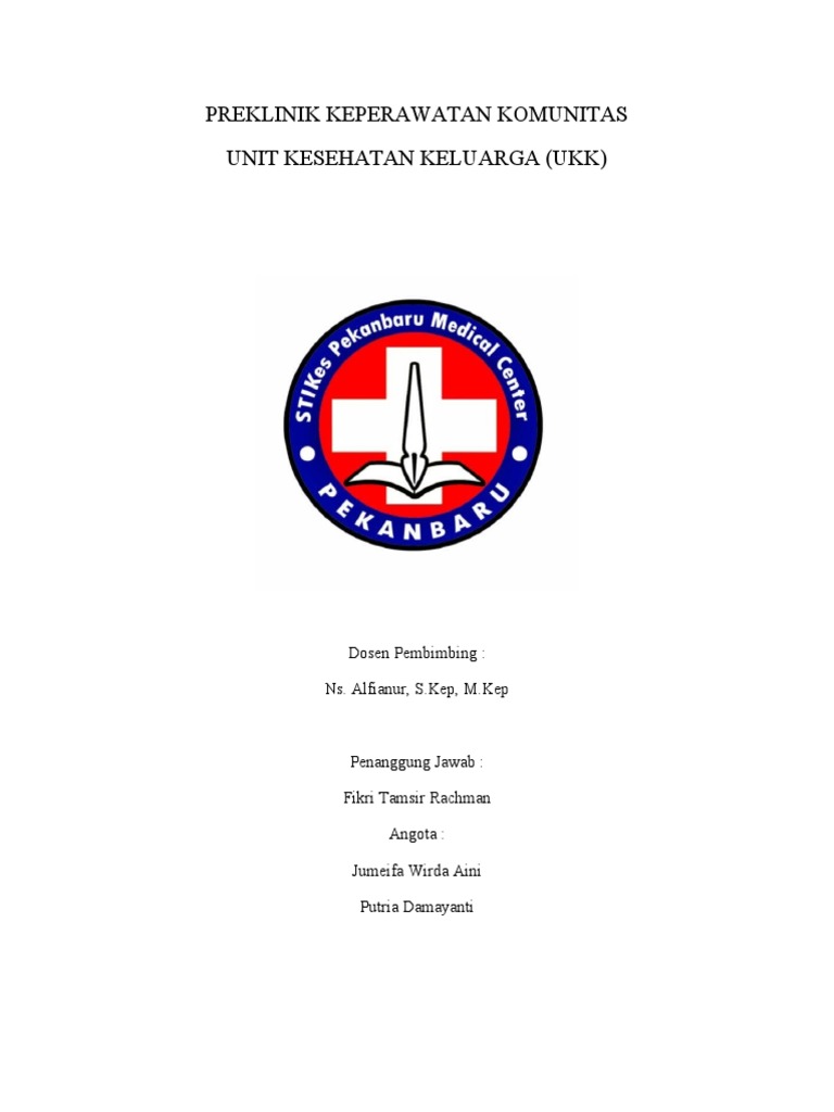 Laporan Komunitas (Kelompok UKK) | PDF