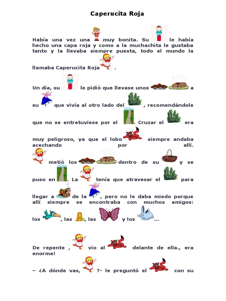 Cuentos Pictogramas Yulisa Actualizado | PDF