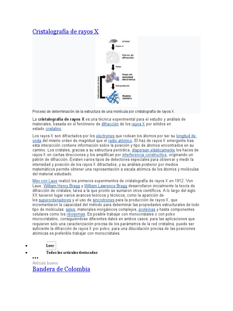 Cristalografía de Rayos X | Descargar gratis PDF | Cristalografía de ...