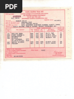 B.tech Marksheet | PDF