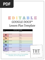Google Docs Cheat Sheet | PDF