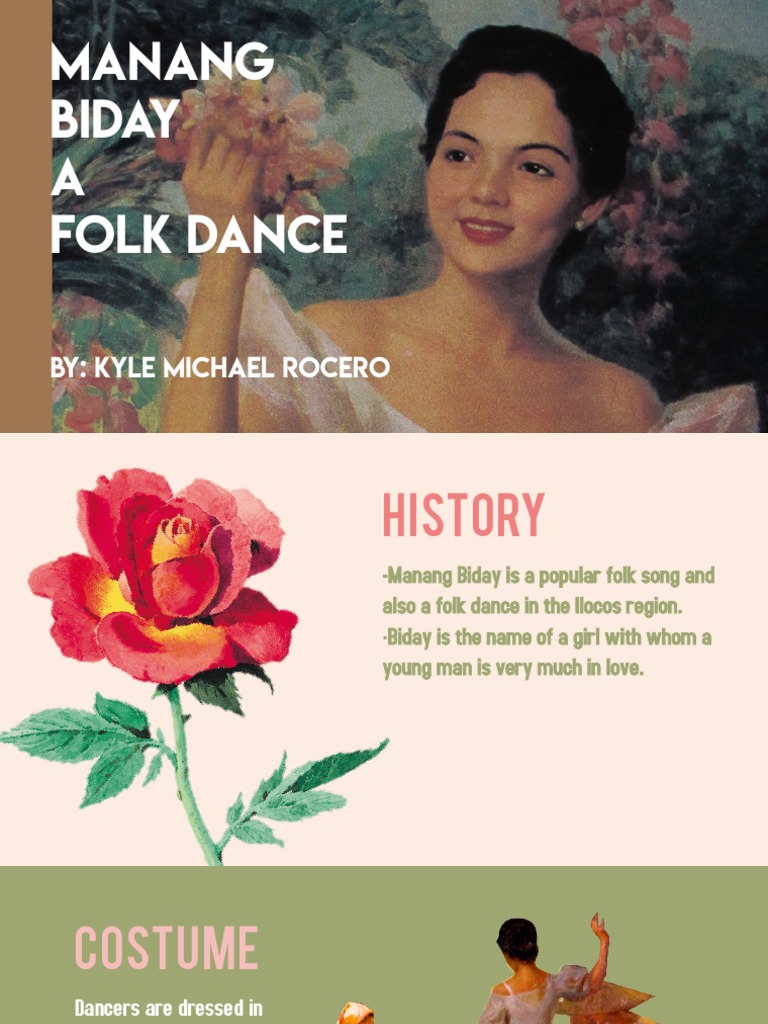 Manang Biday: Ilocano Folk Dance Guide | PDF