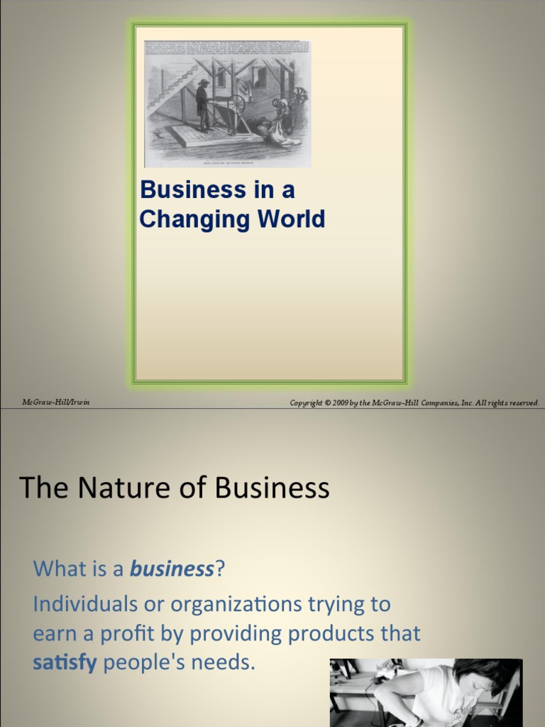 Business in A Changing World: Mcgraw-Hill/Irwin | PDF | Business | Sales