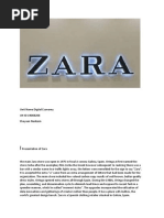 Zara Introduction | PDF | Retail | Fashion