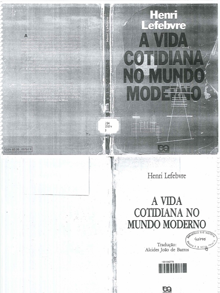 Lefebvre - A Vida Cotidiana No Mundo Moderno (Livro Completo) | PDF