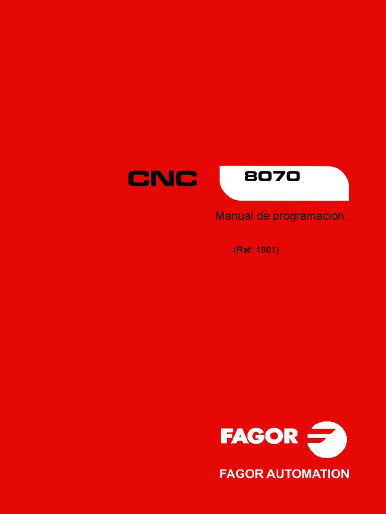 CNC. Manual de Programación. (Ref - 1901) | PDF | Informática | Virus ...