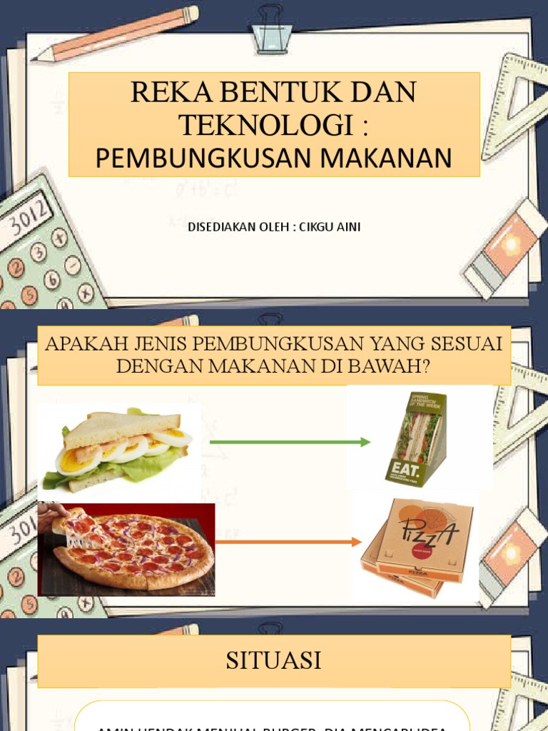 elemen reka bentuk pembungkusan makanan - Eric Anderson
