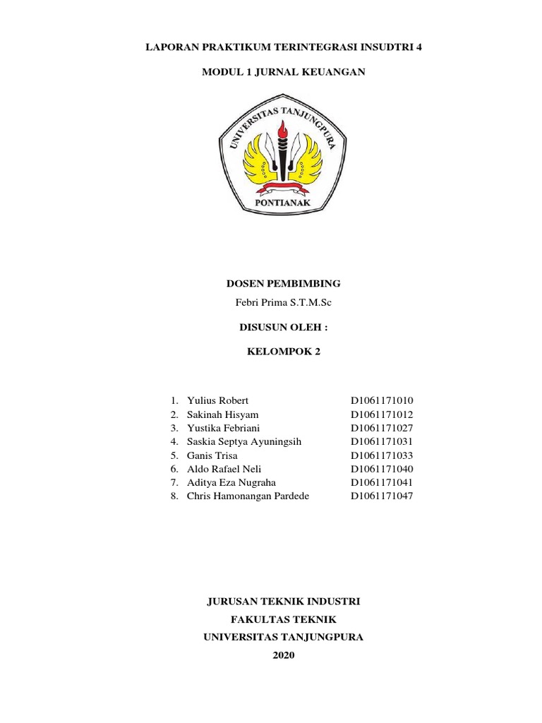 Laporan Modul 1 Pti 4 Kelompok 2 | PDF