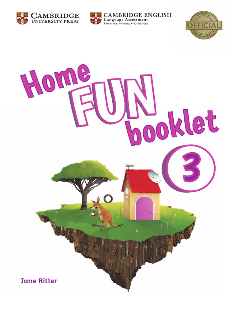 Home Fun Booklet 3 Answer Key Answer Key | PDF