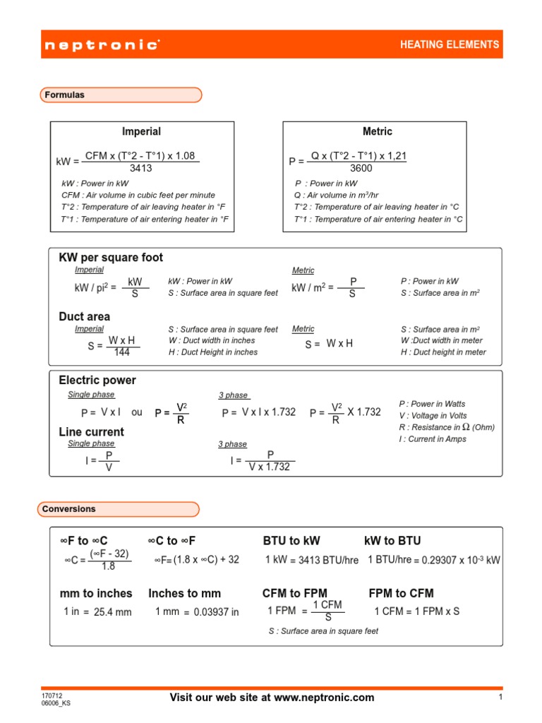 EDH Engineering Guide | PDF | Volume | Watt