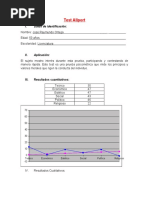 Interpretación Test de Valores de Allport | PDF