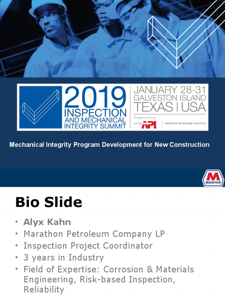 Mechanical Integrity Program Development For New Construction - FINAL ...