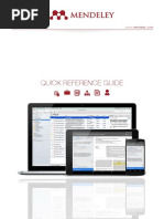 How To Use Mendeley A Step by Step Guide | PDF | Web Page | Software