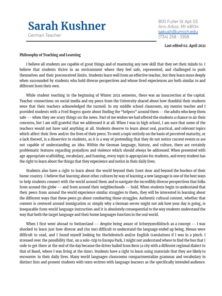 Sarah Kushner: 800 Fuller ST Apt 03 Ann Arbor, MI 48104 (734) 258 ...