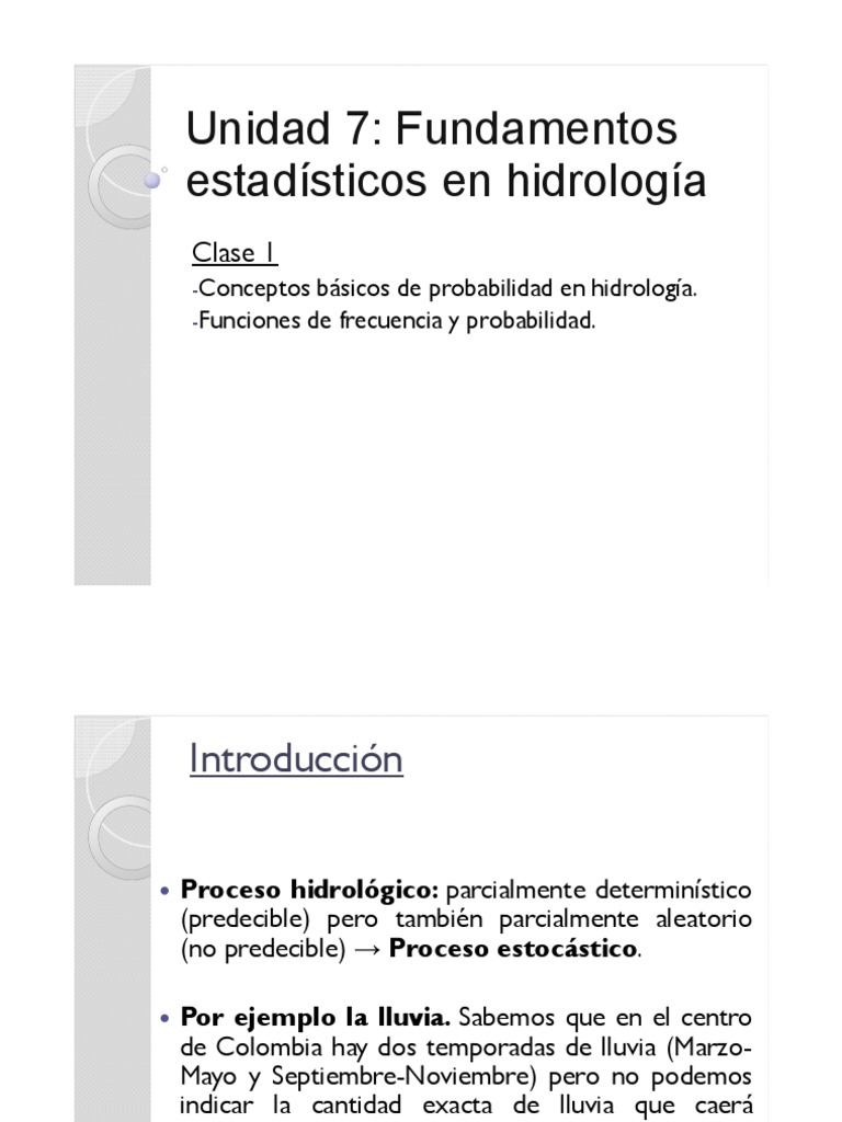 Unidad 7. Estadística - Clase1 | PDF | Histograma | Probabilidad