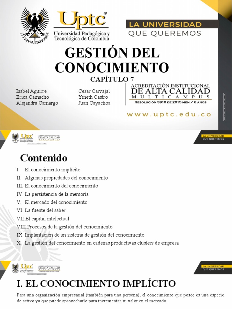 Gestión Del Conocimiento | PDF | Conocimiento administrativo | Conocimiento