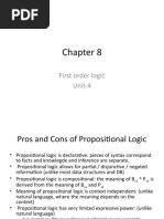 First Order Logic: Artificial Intelligence COSC-3112 Ms. Humaira Anwer | PDF | First Order Logic ...