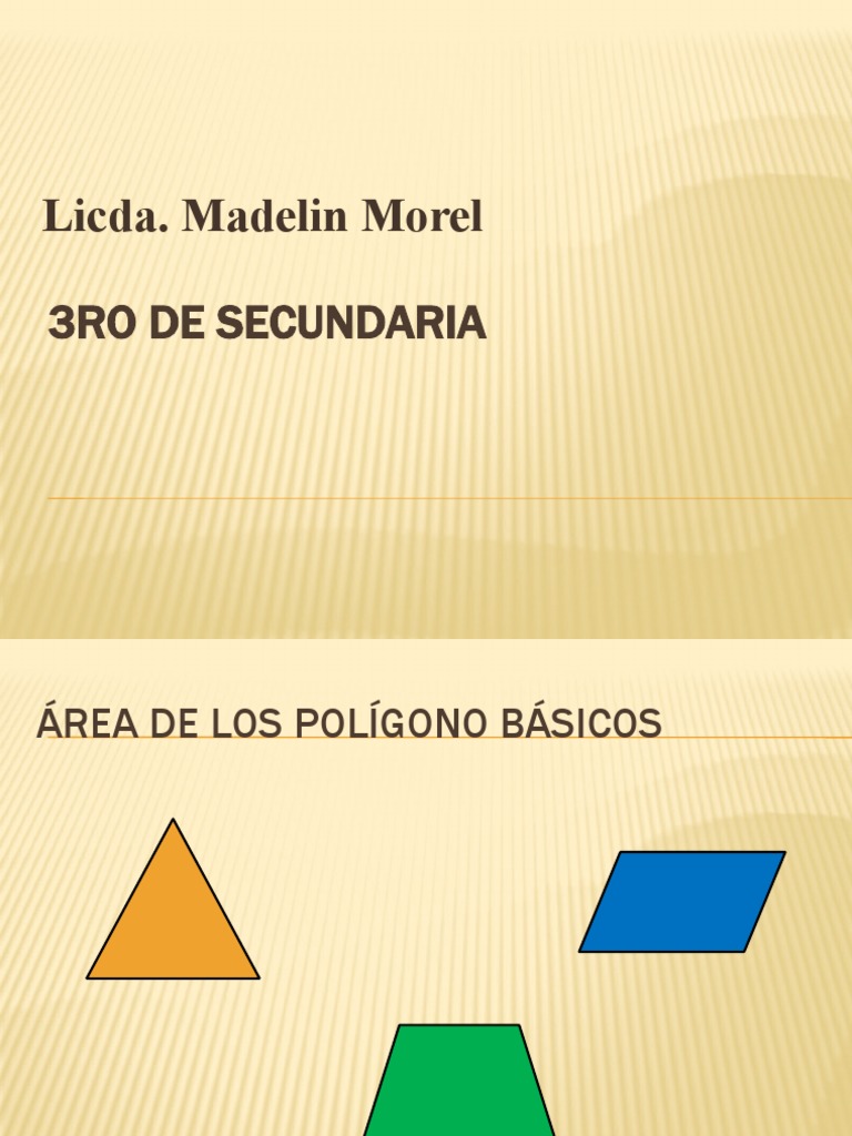 3ro de Secundaria Matemáticas Diapositiva | PDF