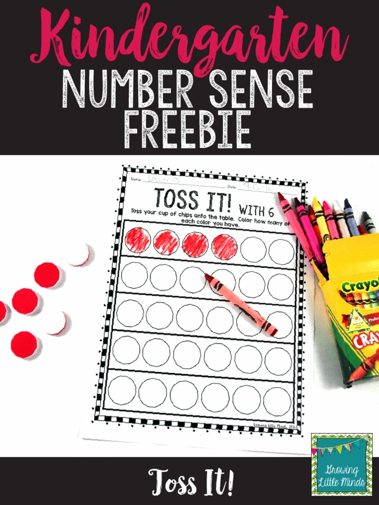 Number Sense Freebie: Toss It! | PDF | Copyright | License