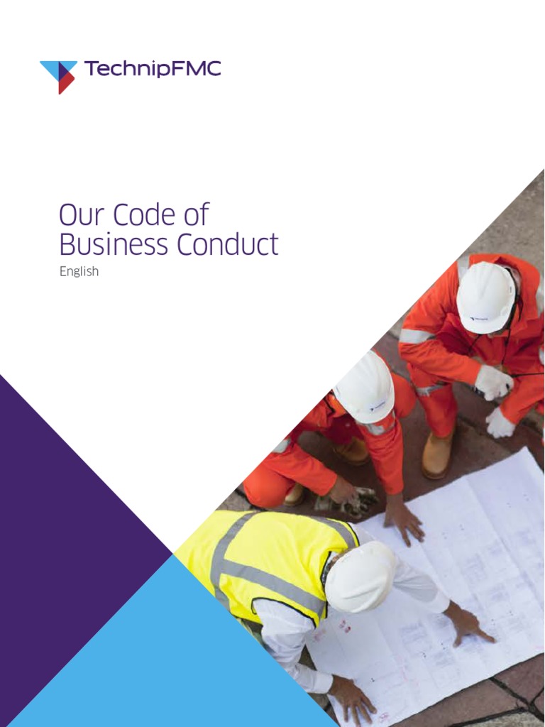 Technipfmc Code-Of-Conduct English | PDF | Trade Secret | Intellectual ...