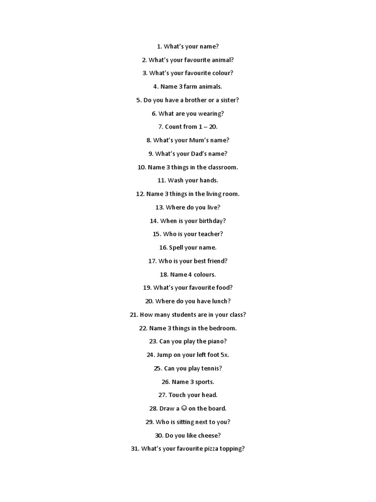 Jenga Questions | PDF