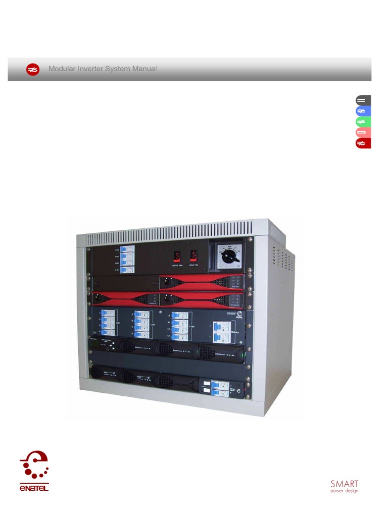 Enatel Modular Inverter System V1 - 1 | PDF | Power Inverter | Direct ...