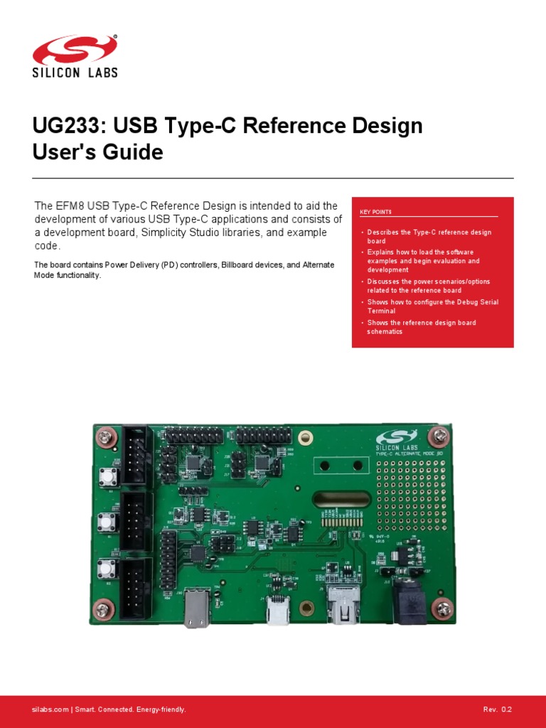 UG233 USB Design Guide | PDF | Usb | Computer Engineering