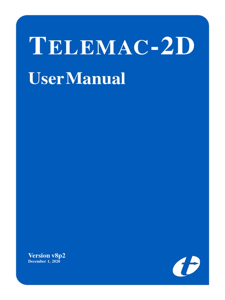 Telemac2d User v8p2 | PDF | File Format | Computer File