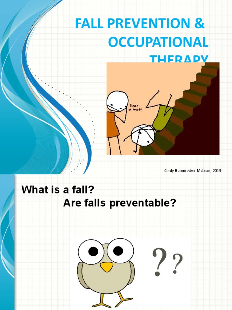 Fall Prevention and OT | PDF | Chronic Condition | Balance (Ability)