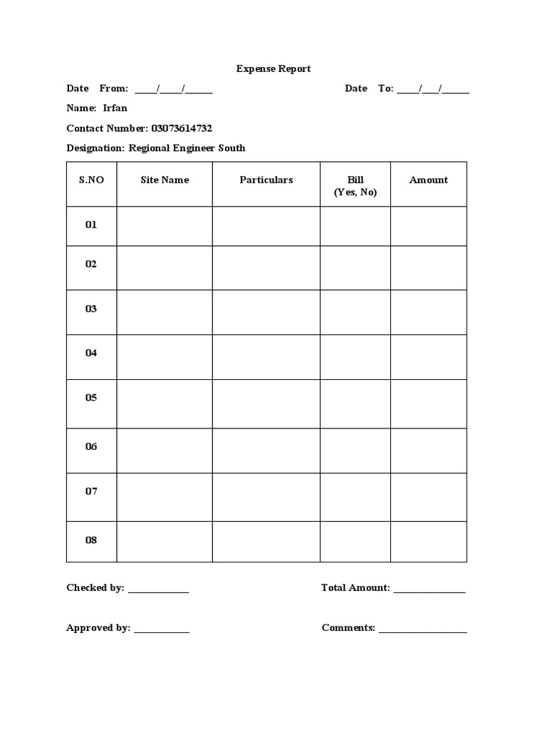 expense-report-format-pdf