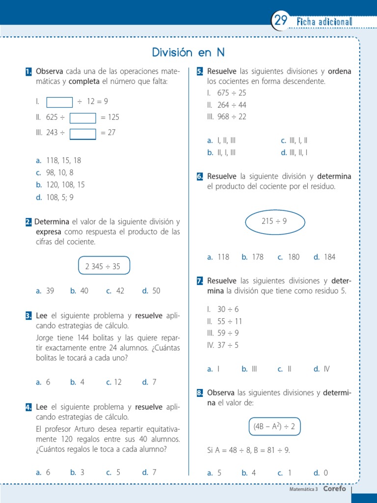 Tarea de Division | PDF