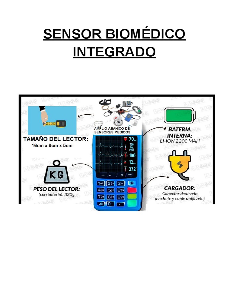 Sensor Biomedico Integrado | PDF | Sensor | Informática