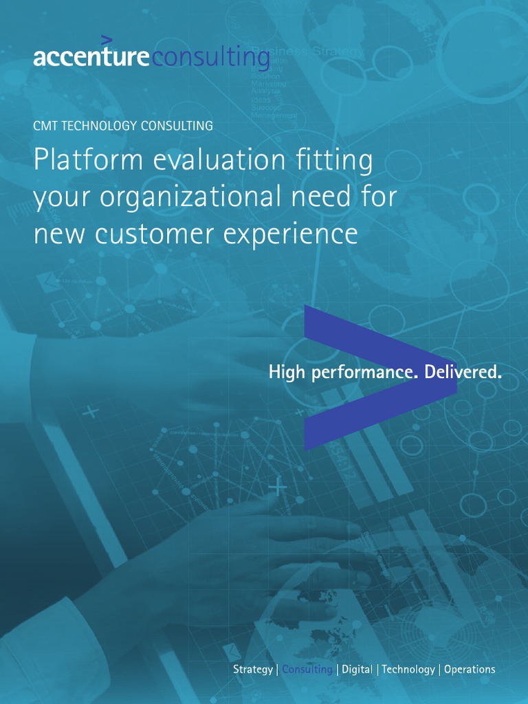 Accenture Platform Evaluation Fitting Your Organizational Need | PDF ...